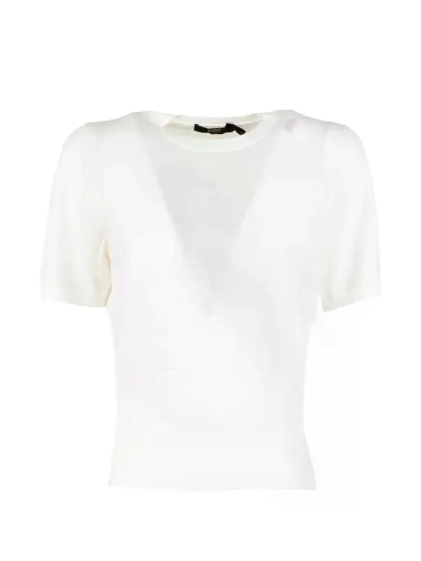 Seventy Short-sleeve Round-neck T-shirt - Neutrals