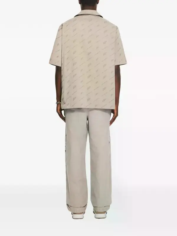 Off-White Jacquard Bowling Shirt