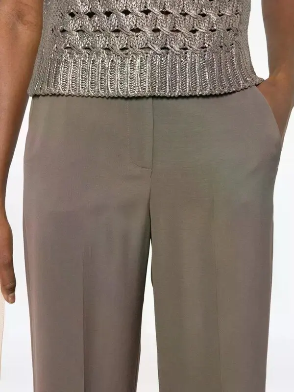 Peserico Tailored Straight Leg Trousers
