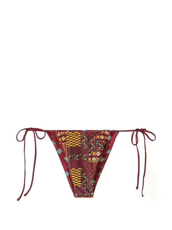 Kith Tova Mix-print Bikini Bottoms