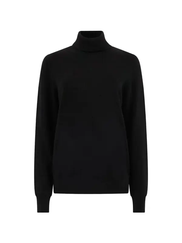 MOORER Long-sleeve Turtleneck Sweater - Black