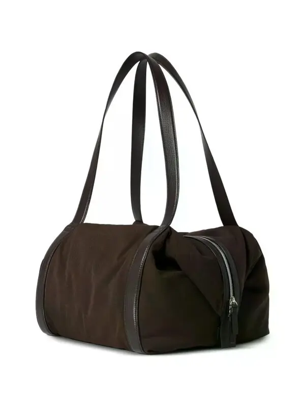 Studio Nicholson Club Leather-trim Shoulder Bag - Brown