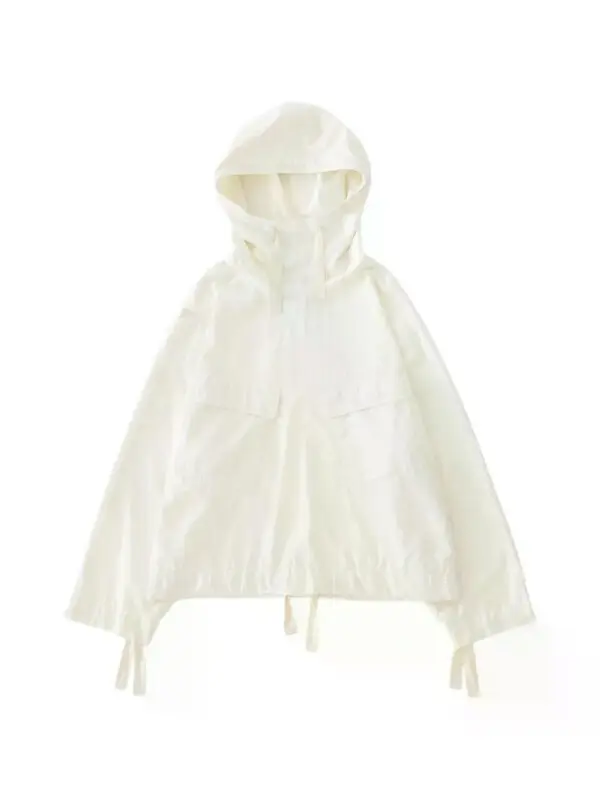 Studio Nicholson Kirby Drawstring Hooded Jacket - Neutrals