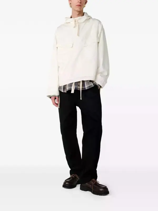 Studio Nicholson Kirby Drawstring Hooded Jacket - Neutrals