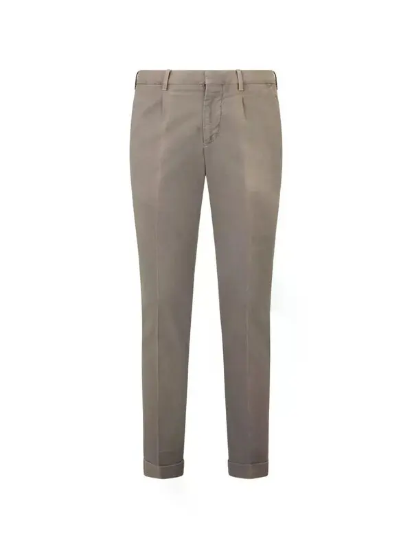 MOORER Tailored Cuffed Trousers