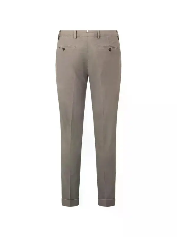 MOORER Tailored Cuffed Trousers