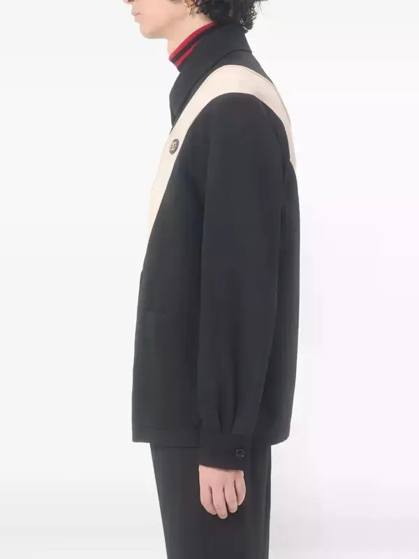 Valentino Garavani Logo-patch Overshirt