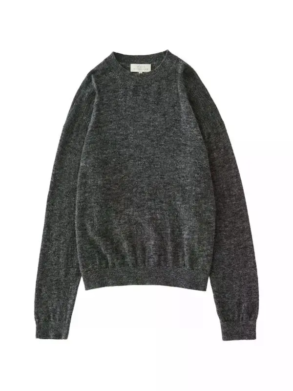 Studio Nicholson Picco Ribbed Crew Neck Sweater