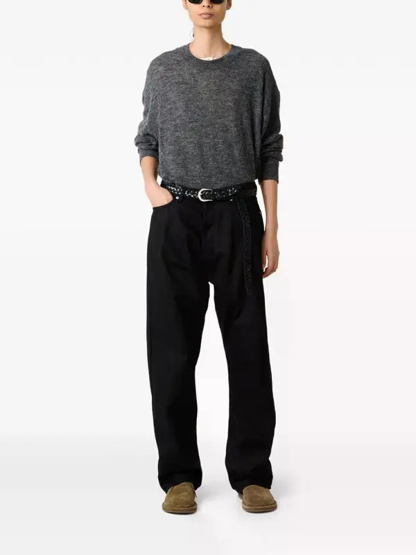 Studio Nicholson Picco Ribbed Crew Neck Sweater