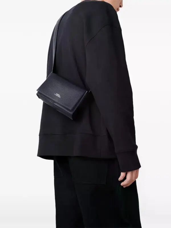 Studio Nicholson Mini Leather Shoulder Bag - Blue