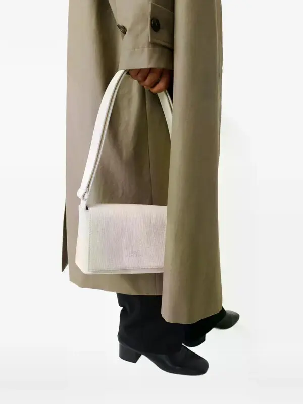 Studio Nicholson Flap Grained-leather Shoulder Bag