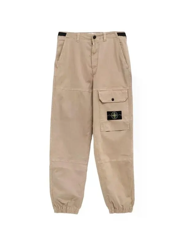 Stone Island Logo Patch Pocket Trousers