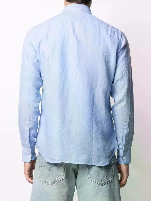 Aspesi Pointed-collar Long-sleeved Shirt