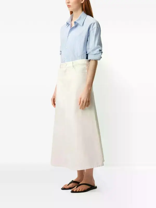 AMI Paris Cotton Long Skirt