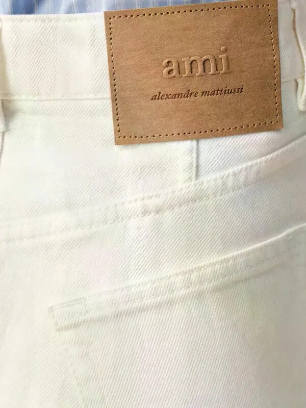 AMI Paris Cotton Long Skirt