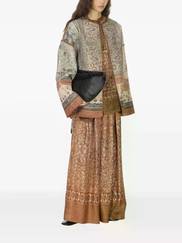 INTO THE EAST Reversible Floral Jacket