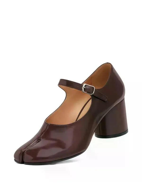 MAISON MARGIELA Tabi Mary-jane Block Heel Pumps