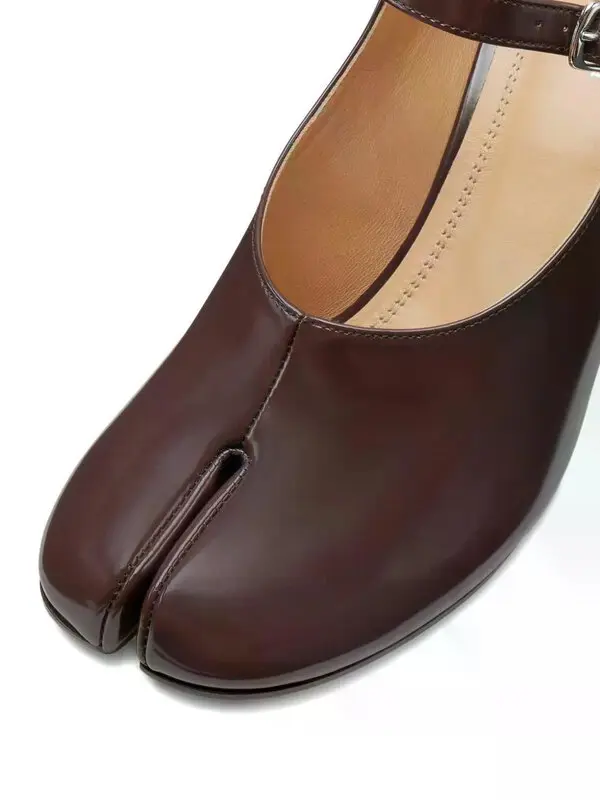 MAISON MARGIELA Tabi Mary-jane Block Heel Pumps