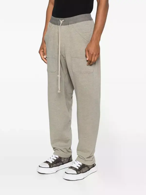 Rick Owens Classic Cargo Drawstring Track Pants - Grey