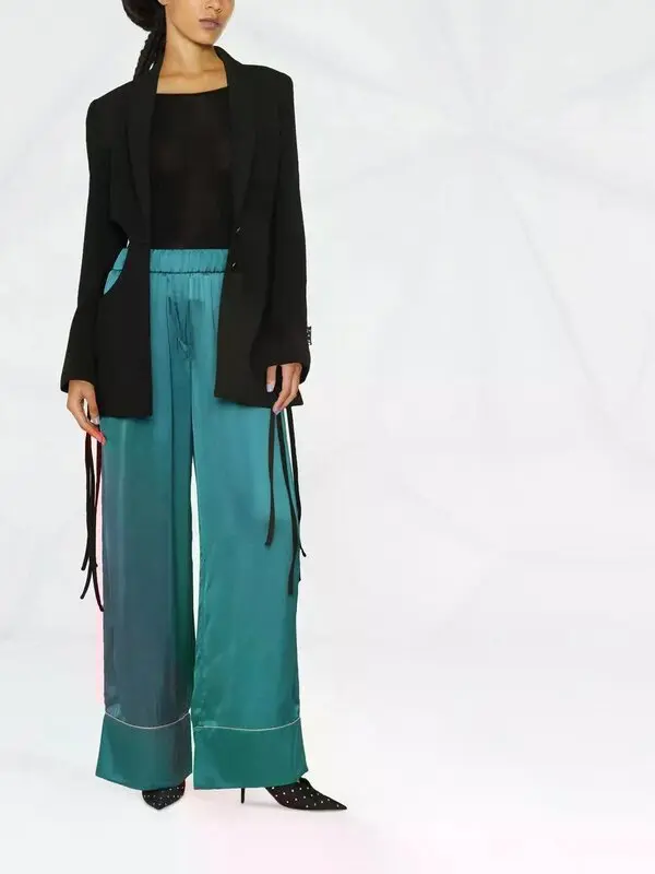 Off-White High-waisted Palazzo Trousers