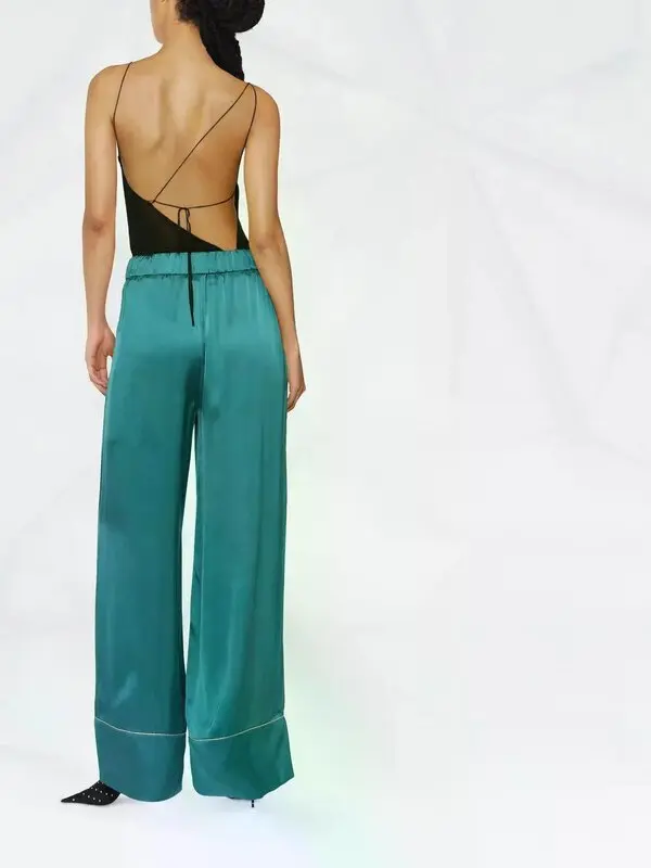 Off-White High-waisted Palazzo Trousers