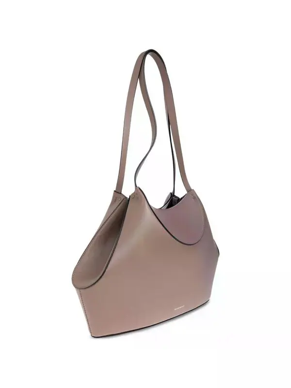 Givenchy Facet Leather Small Tote Bag - Neutrals