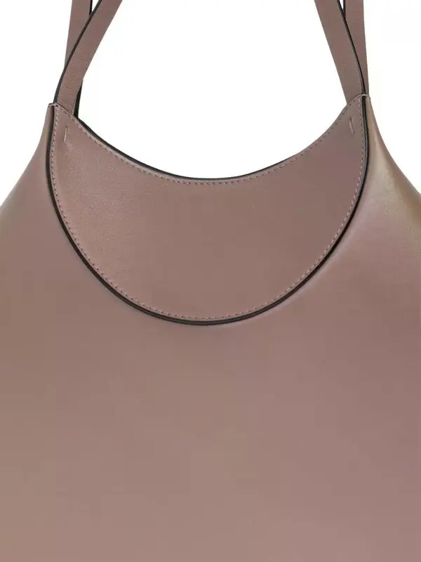 Givenchy Facet Leather Small Tote Bag - Neutrals
