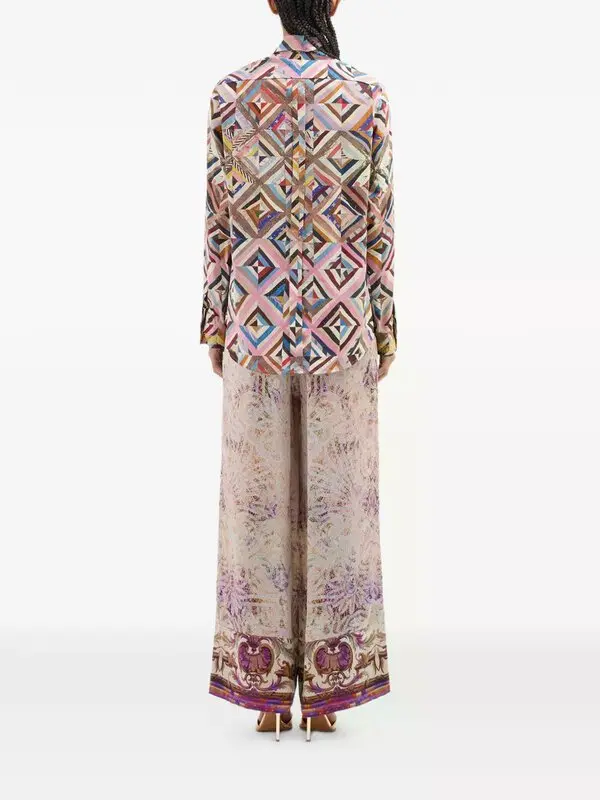 PIERRE-LOUIS MASCIA Diomede Patchwork Shirt