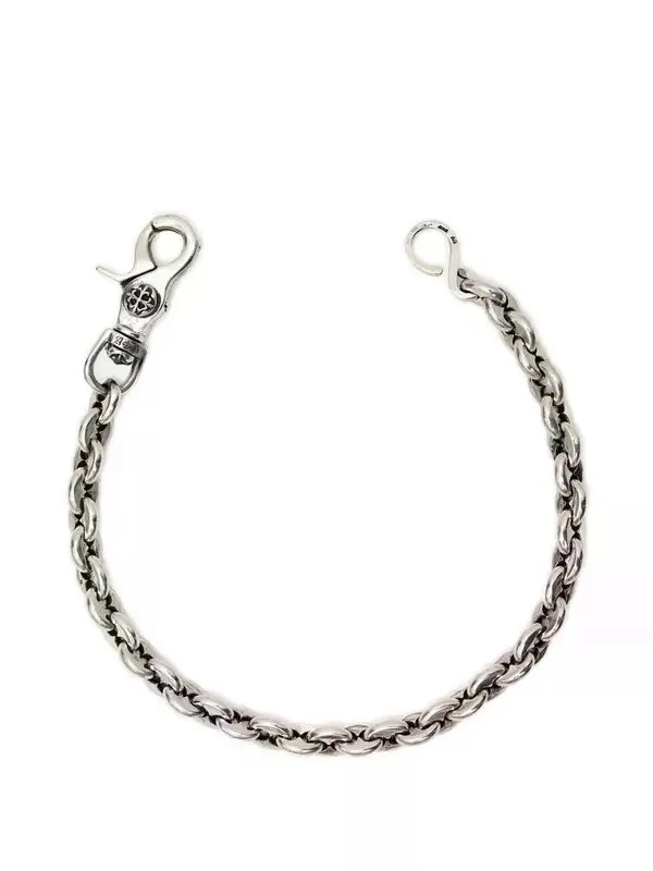 AMAL GUESSOUS Sterling Lobster Clasp Chain Necklace - Silver
