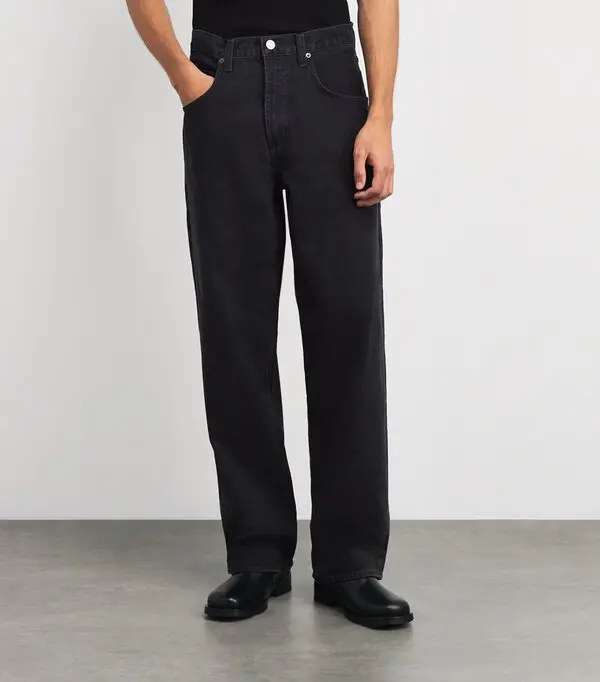 AGOLDE Fusion Balloon Jeans - Black