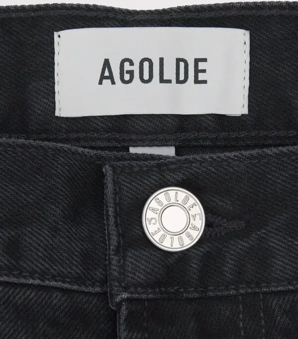 AGOLDE Fusion Balloon Jeans - Black