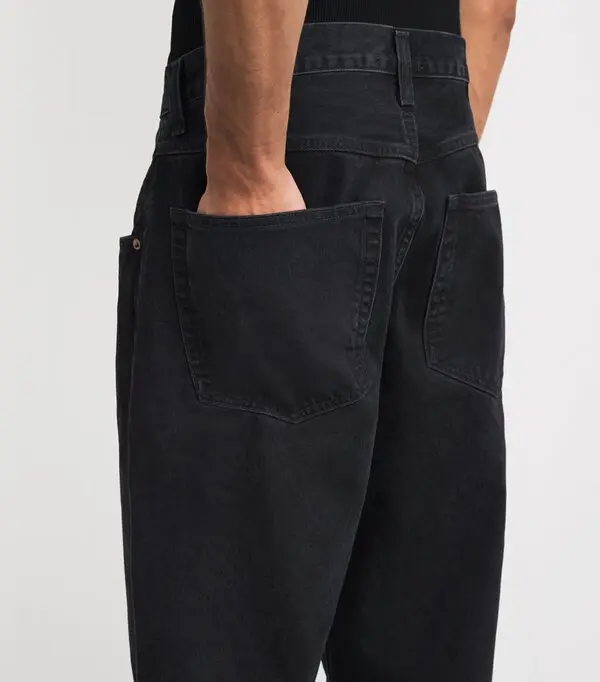 AGOLDE Fusion Balloon Jeans - Black