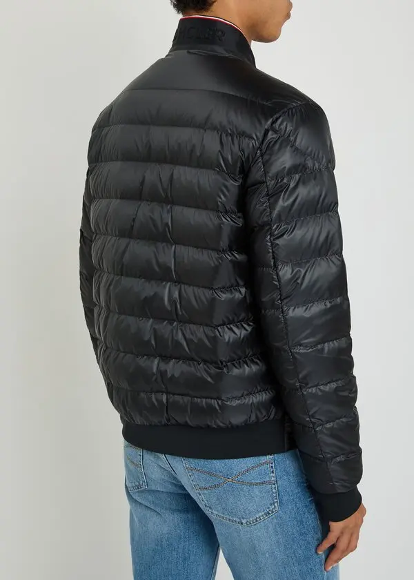 Moncler Quilted Shell Jacket - Black