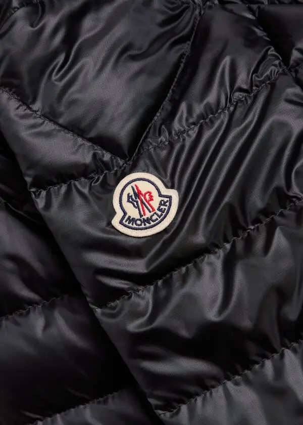 Moncler Quilted Shell Jacket - Black