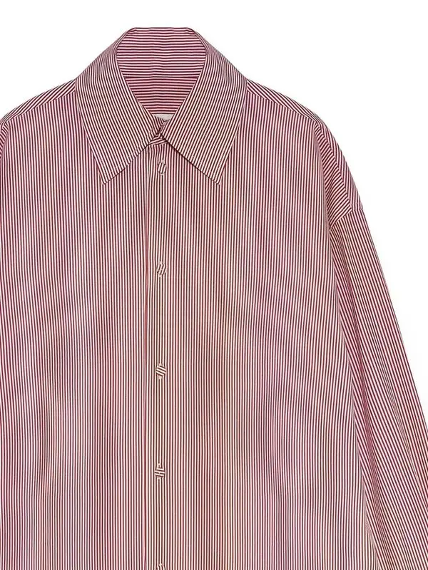 ARMARIUM Striped Pattern Maxi Shirt Dress