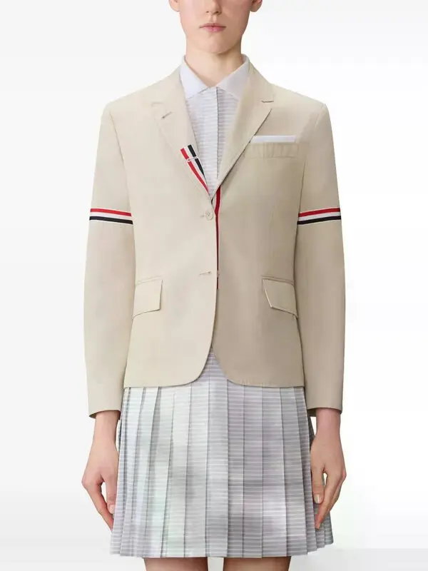 Thom Browne Long-sleeves Blazer - Neutrals