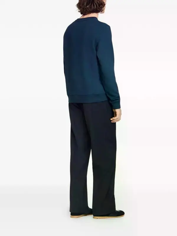 Sandro Logo Sweatshirt - Blue