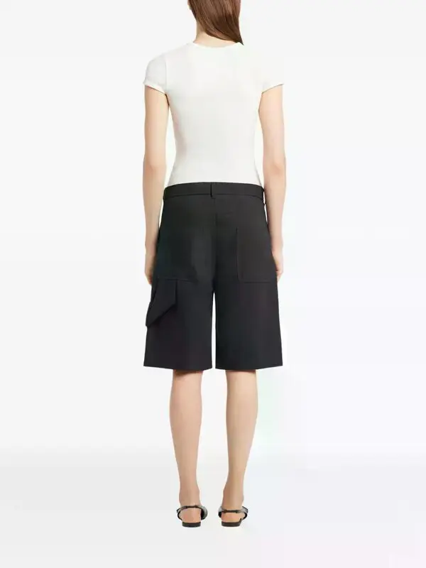 COURREGES Embroidered Logo T-shirt - Neutrals