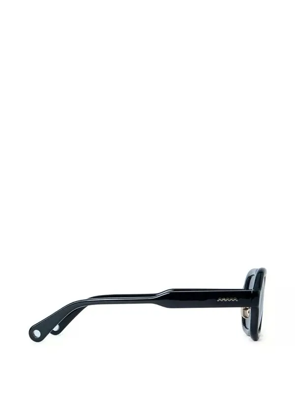 BRAIN DEAD Newman Post Sunglasses - Black