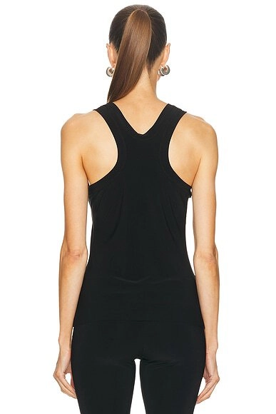 Norma Kamali Lifestyle Racerback Tank Top