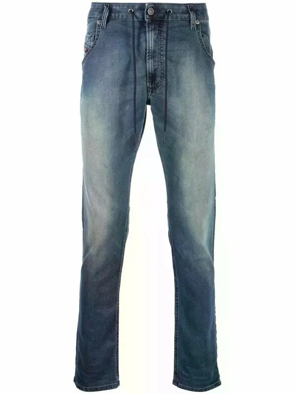 DIESEL® Krooley Drawstring Tapered Jeans