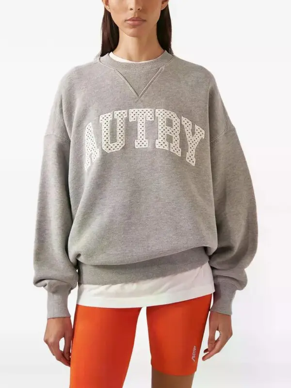 AUTRY Logo Crew Neck Sweatshirt