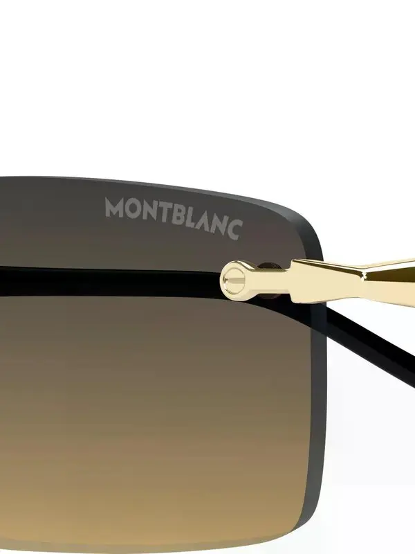 Montblanc Rectangle Frame Sunglasses