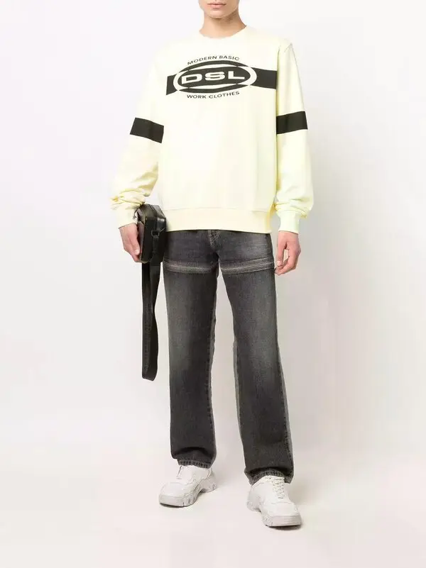 DIESEL® D-mand Straight-leg Jeans