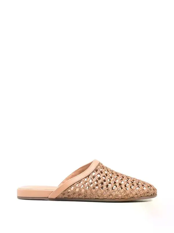 ANCIENT GREEK SANDALS Woven Pointed Toe Slippers