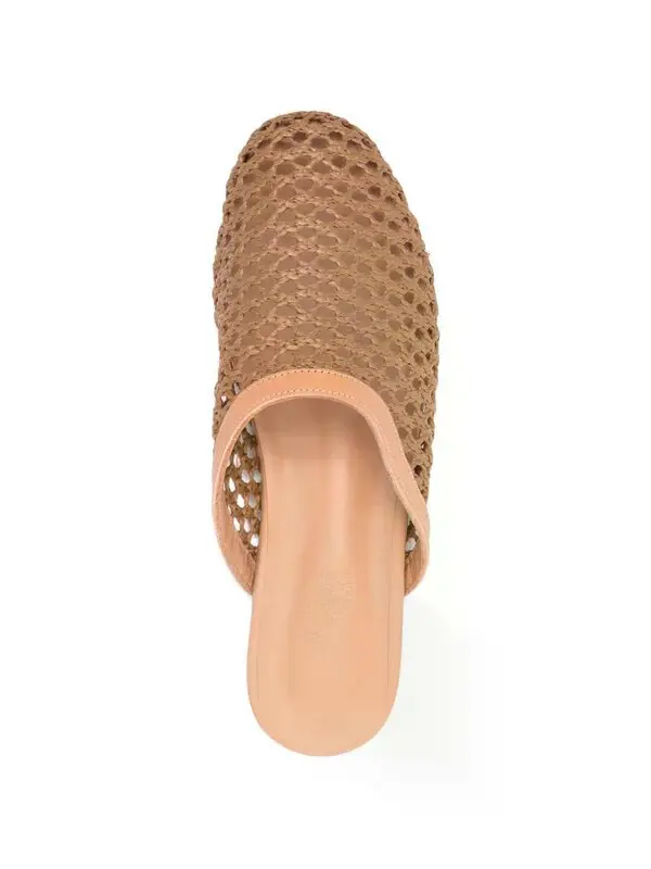ANCIENT GREEK SANDALS Woven Pointed Toe Slippers