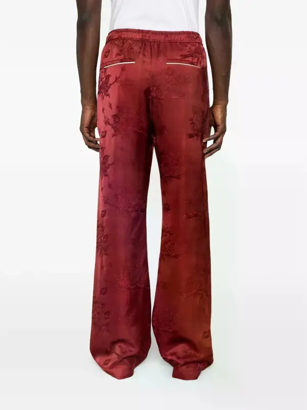 Amiri Floral Jacquard Trousers