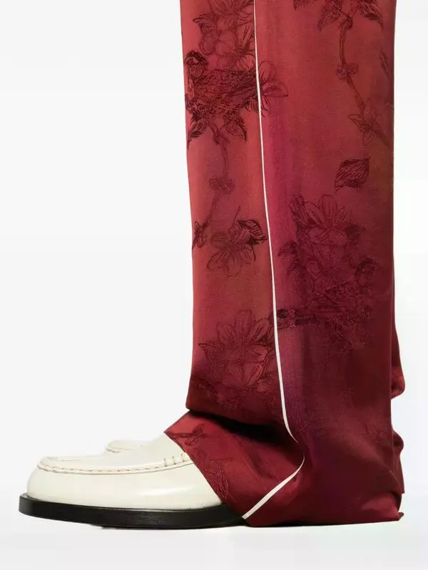 Amiri Floral Jacquard Trousers