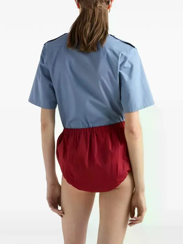 Prada Poplin Boy Shorts
