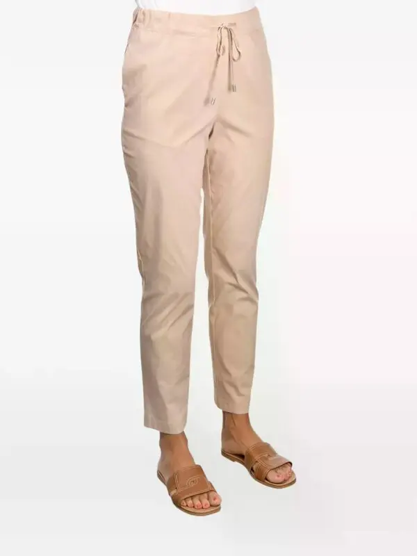 GRAN SASSO Drawstring Trousers - Neutrals